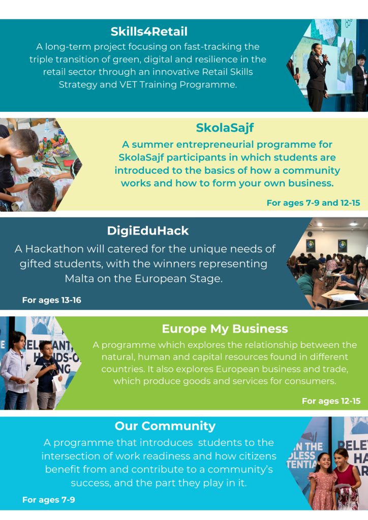 JA Malta - Programmes - JA Malta Foundation